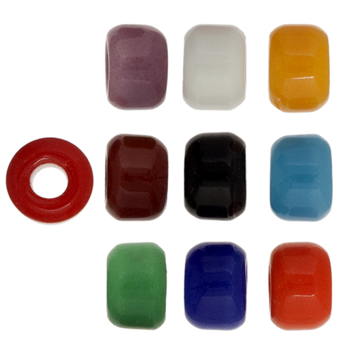 Crow Beads 9mm Plain - Driftstone Pueblo - Wholesale