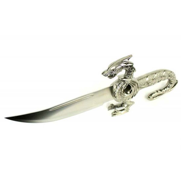 Fantasy Dragon Dagger-10"-Blue - Driftstone Pueblo - Wholesale