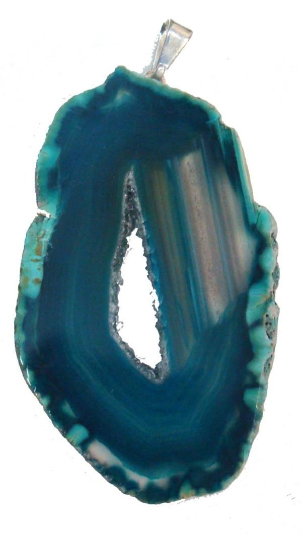 Dyed Agate Slice Pendants - Driftstone Pueblo - Wholesale