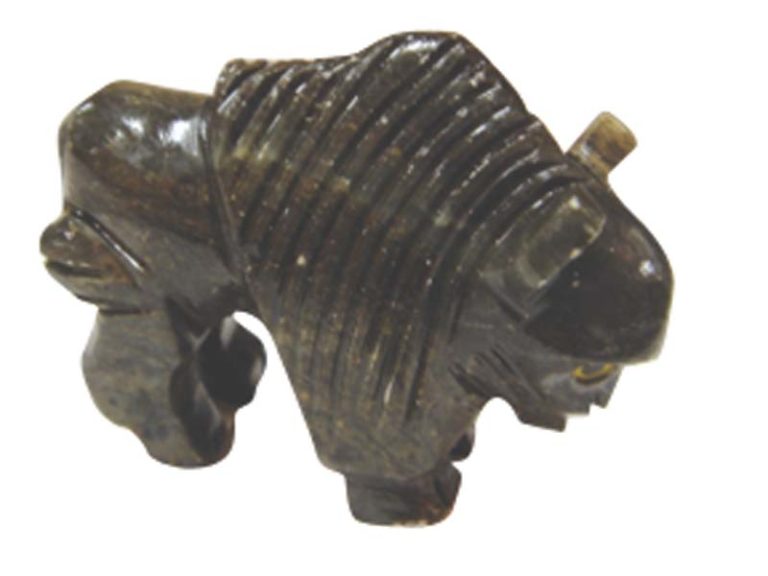 Stone Animals From Peru-Buffalo - Driftstone Pueblo - Wholesale