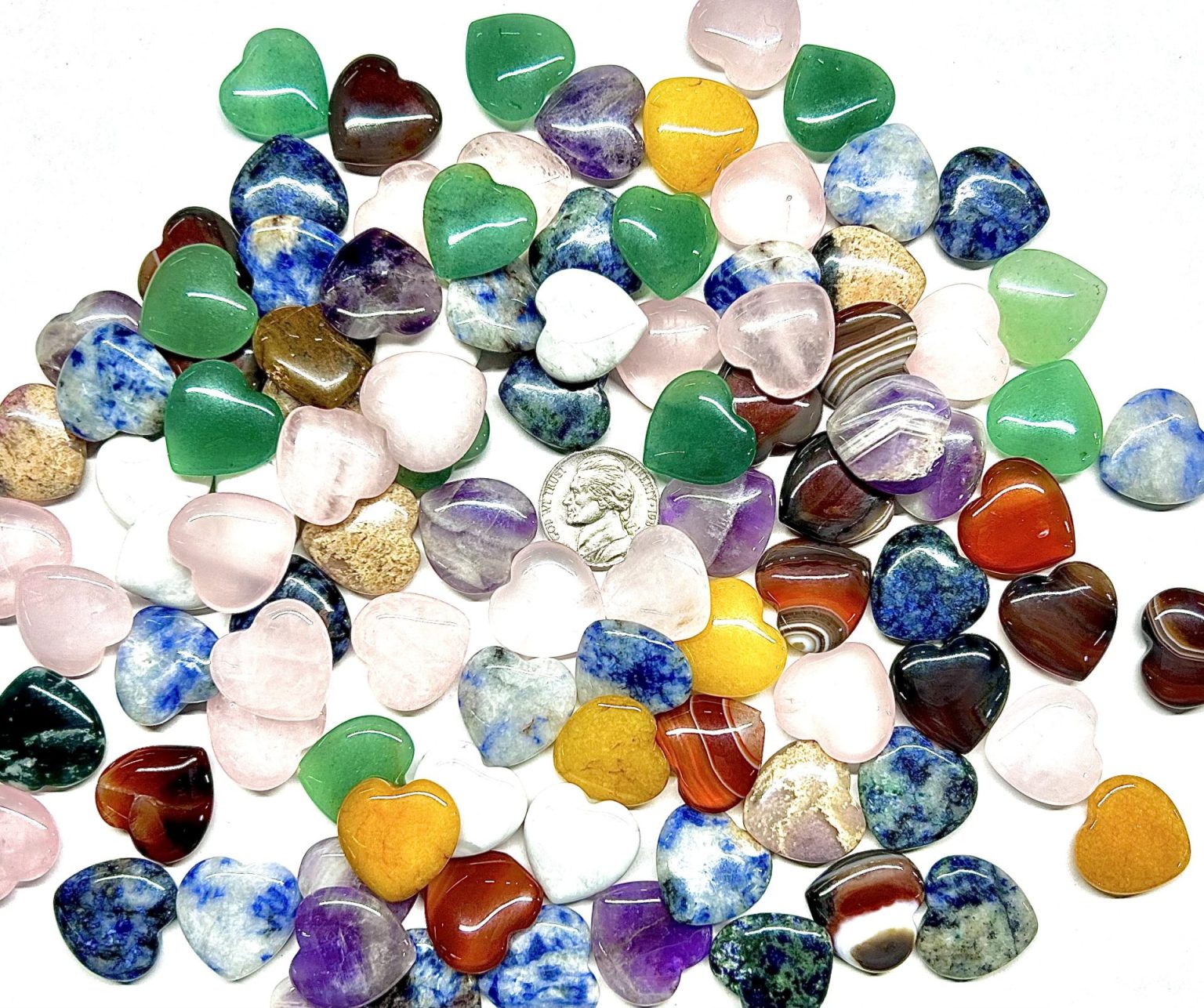 Stone Heart 2CM - Driftstone Pueblo - Wholesale