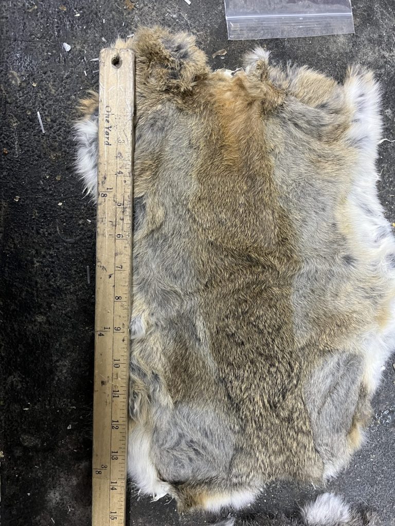 Craft Grade Dark Rabbit Skins - Driftstone Pueblo - Wholesale