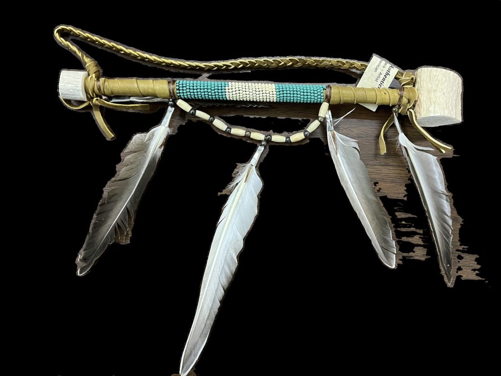 12" antler pipe - Driftstone Pueblo - Wholesale