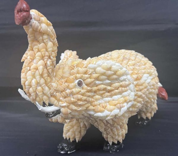 Shell Animal Elephant - Driftstone Pueblo - Wholesale